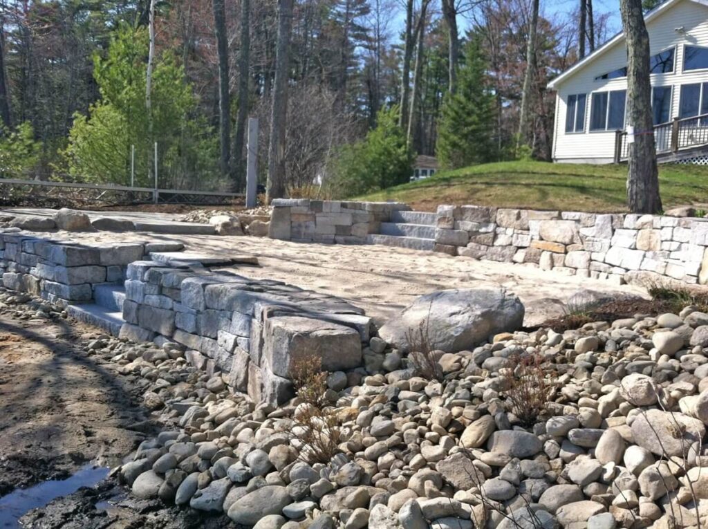 Coastline Retaining Wall