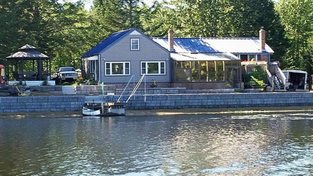 Perched Beach and Shoreline Walls I Green Monster Landscapes, LLC