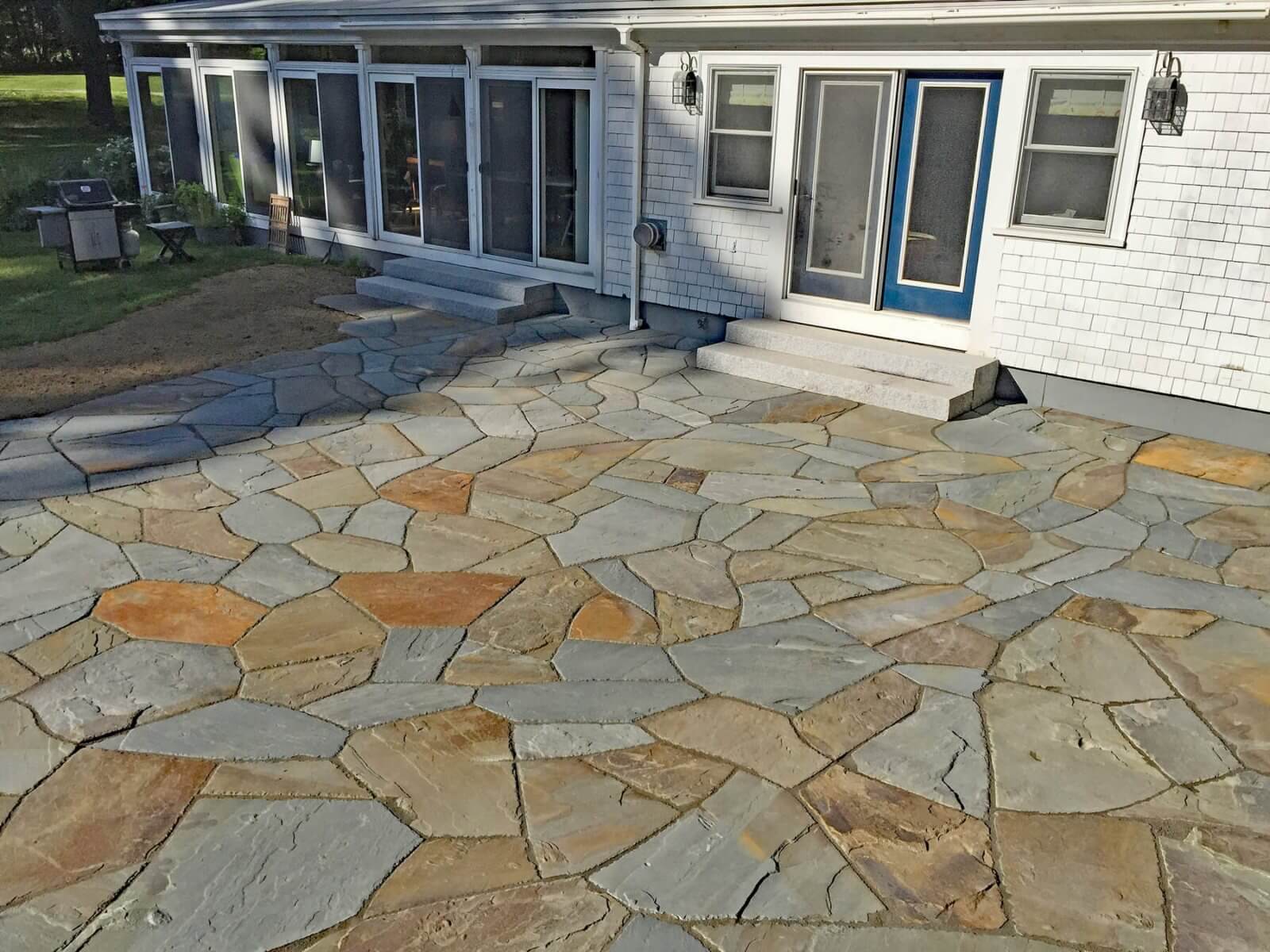 Natural Stone Flatwork I Green Monster Landscapes, LLC